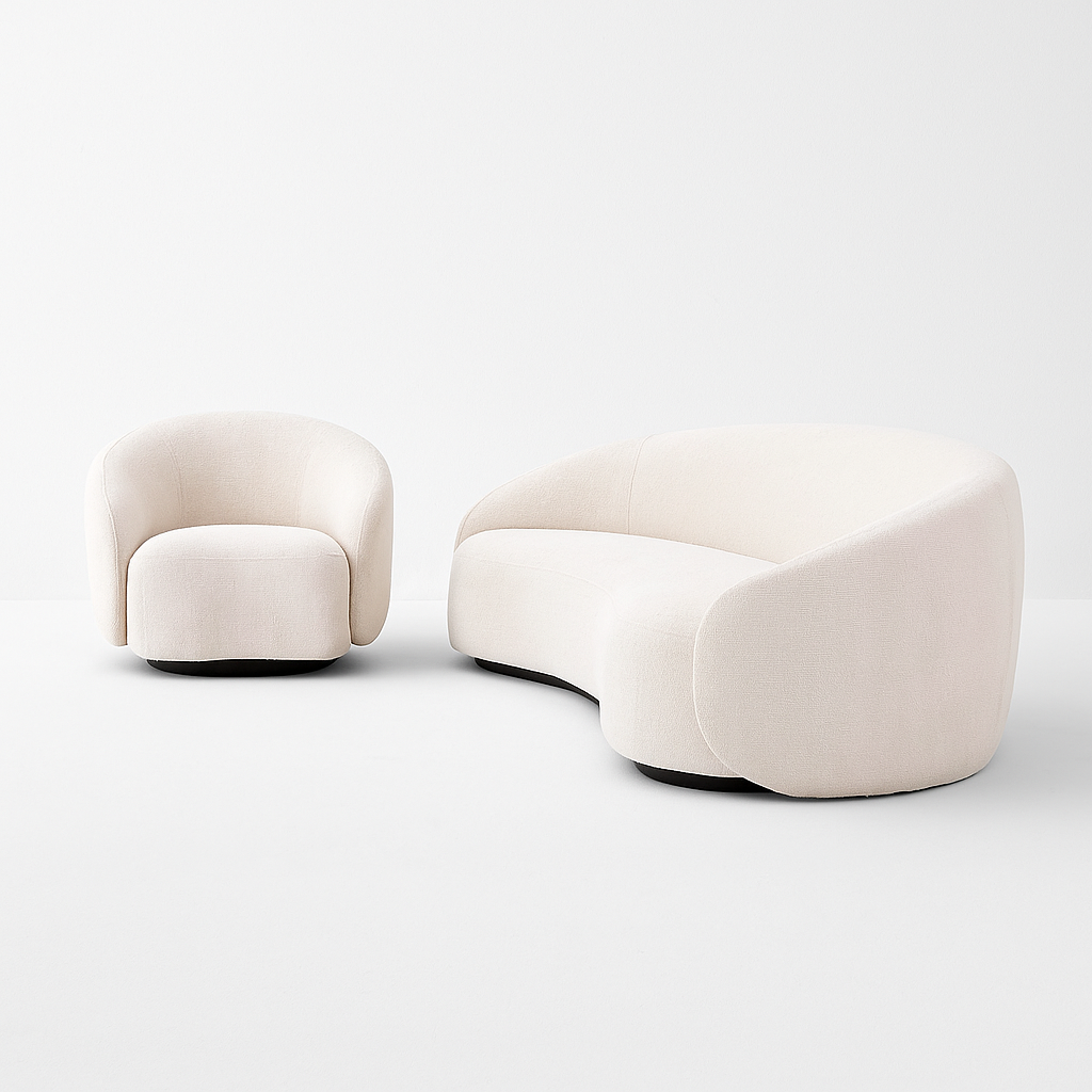 Sferra C-Shape Sofa Set – luxheaven