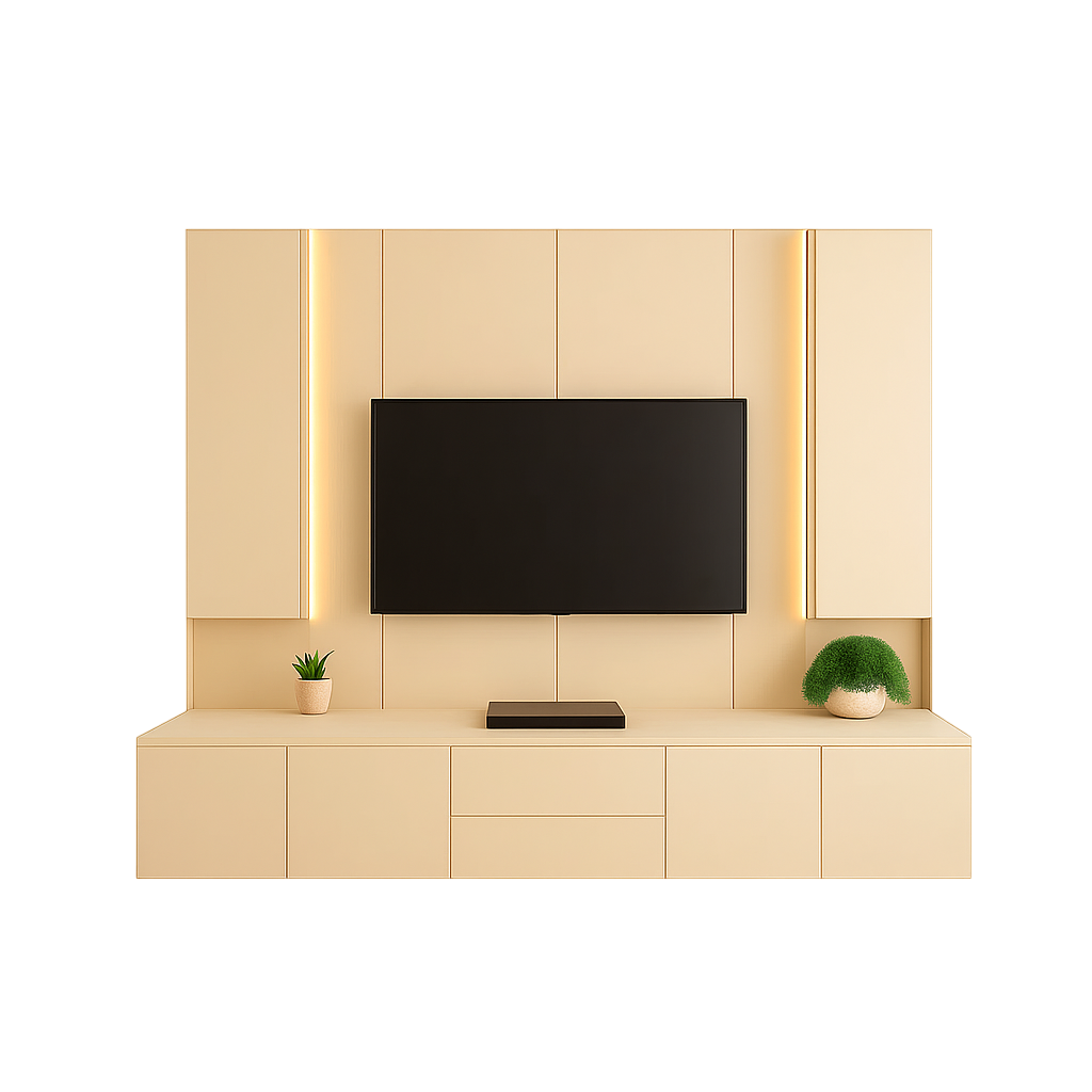 Noir Entertainment Panel Unit – luxheaven